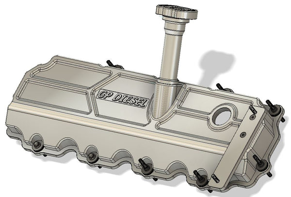 6.0 Diesel Billet Valve Covers – GP Diesel